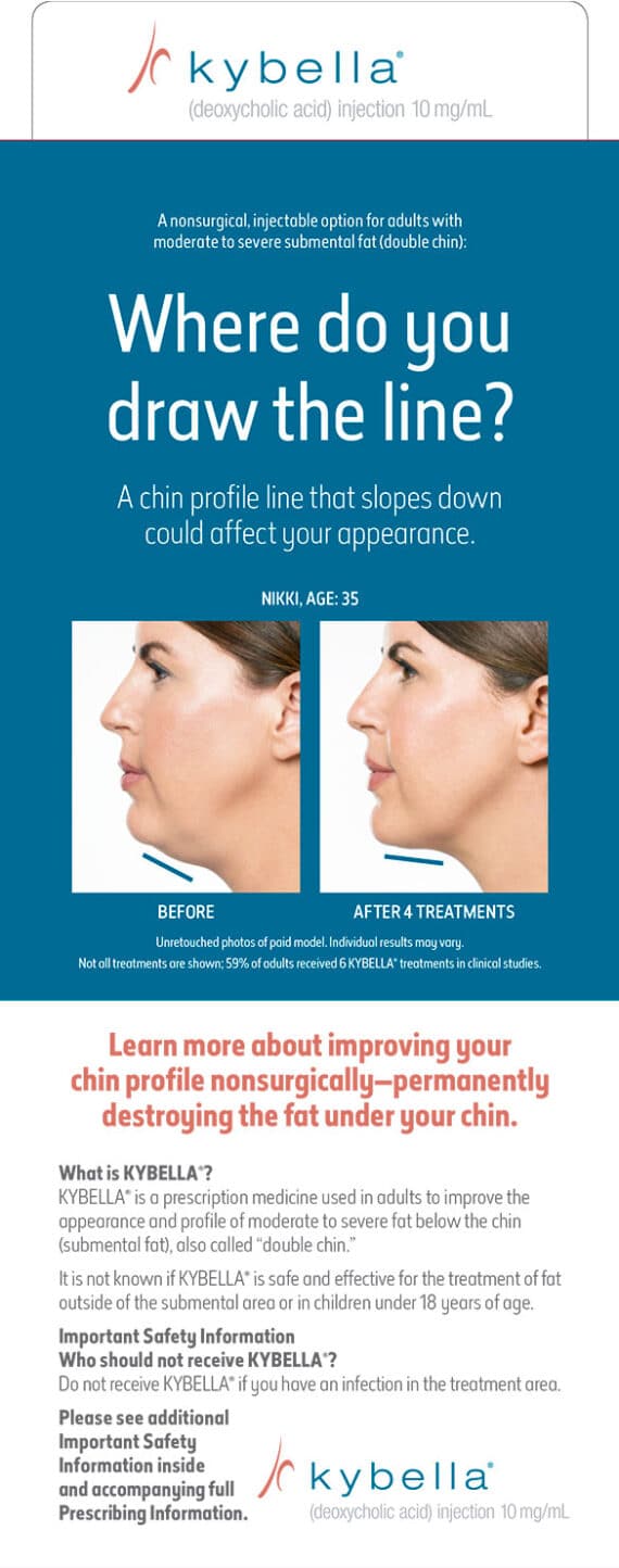 Kybella Injections in Virginia, Washington D.C. & Maryland